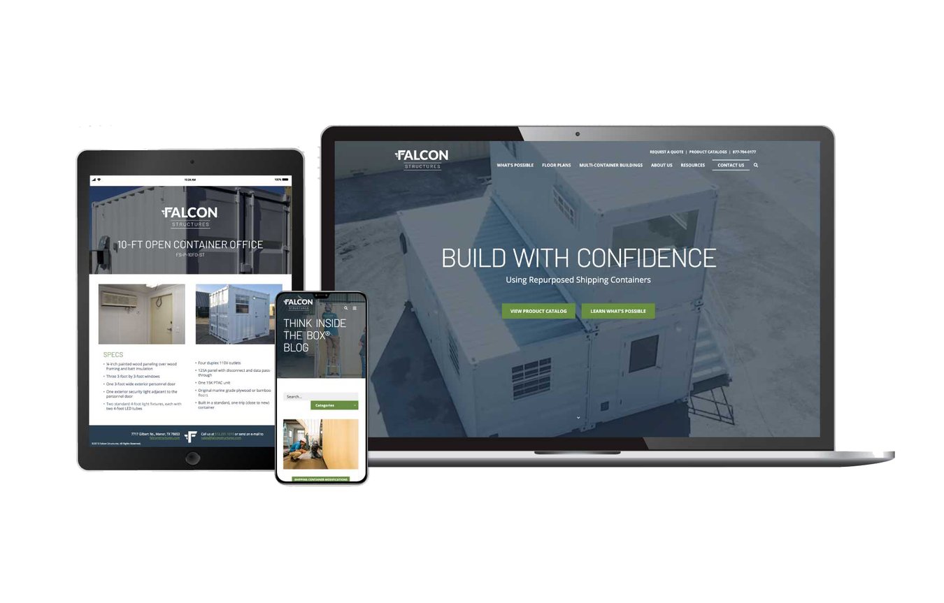 Falcon Structures Unveils New Website & Branding